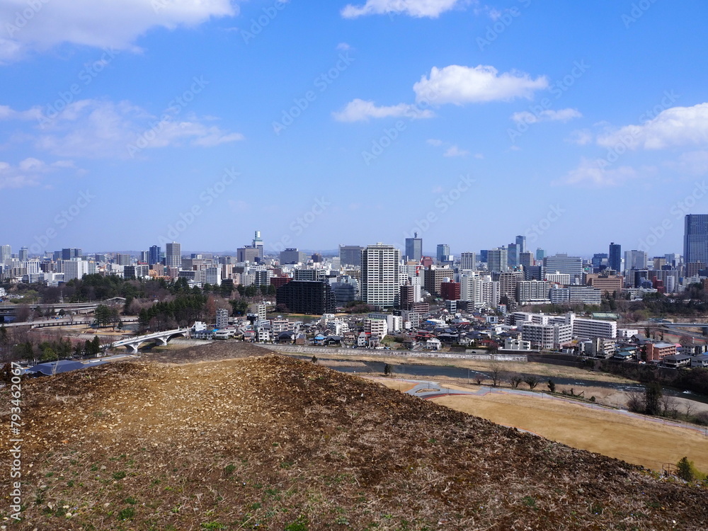 Aoba Castle, also known as Sendai Castle, was built by Date Masamune in ...