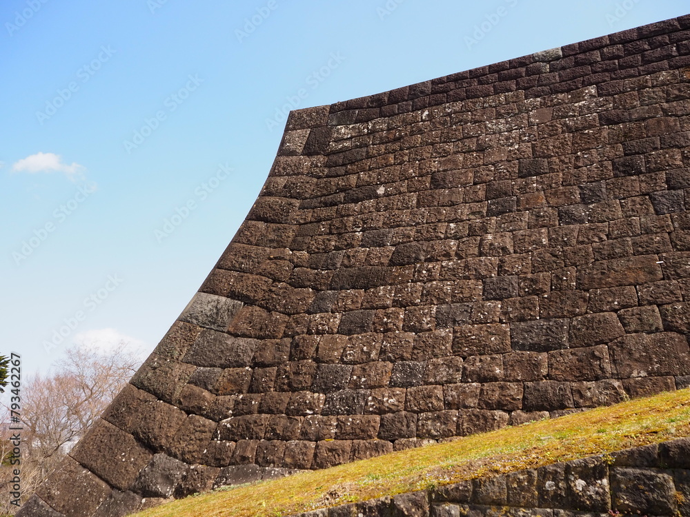 Aoba Castle, also known as Sendai Castle, was built by Date Masamune in ...