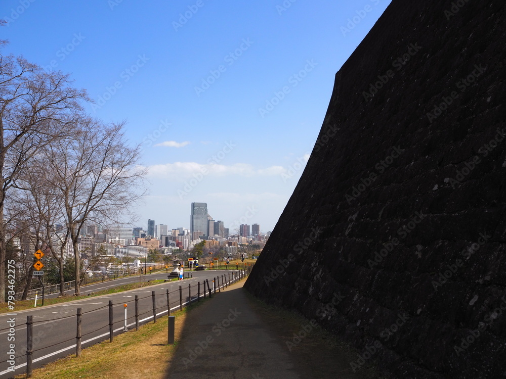 Aoba Castle, also known as Sendai Castle, was built by Date Masamune in ...