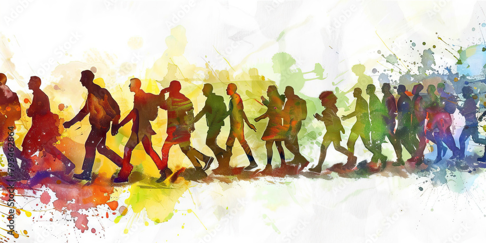 Charisma: The Pied Piper and Following Crowd - Imagine a charismatic ...