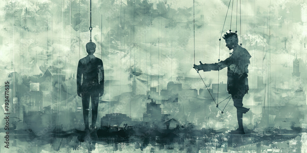 Blind Obedience: The Puppet on Strings and Puppet Master - Imagine a ...