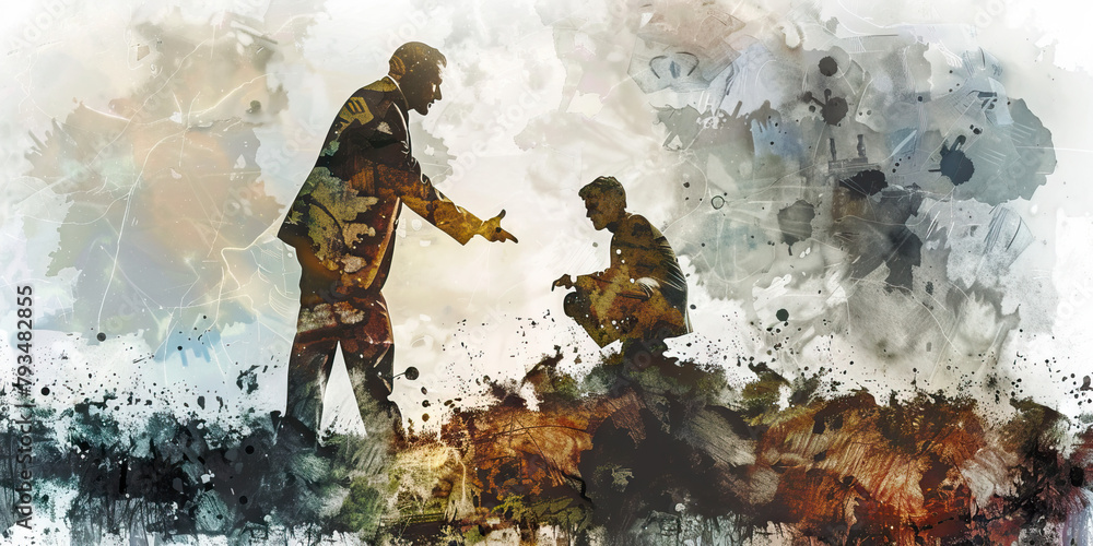 Exploitation: The Exploited Worker and Wealthy Leader - Picture an ...