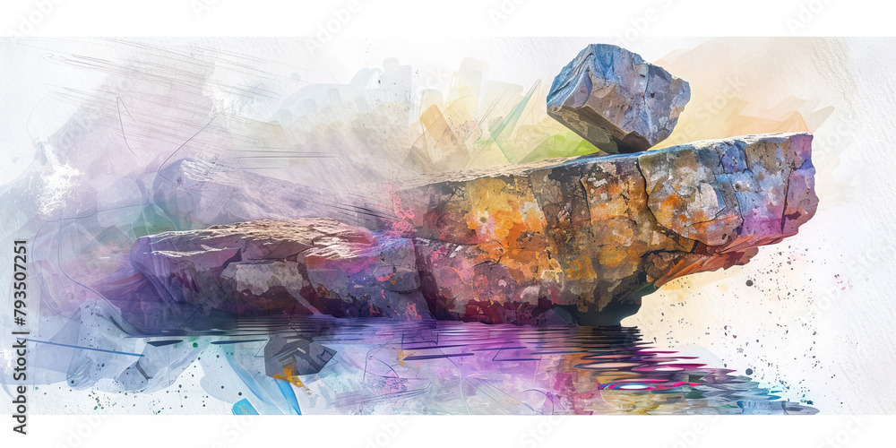 Spiritual Foundations: The Solid Rock and Building Blocks - Picture a ...