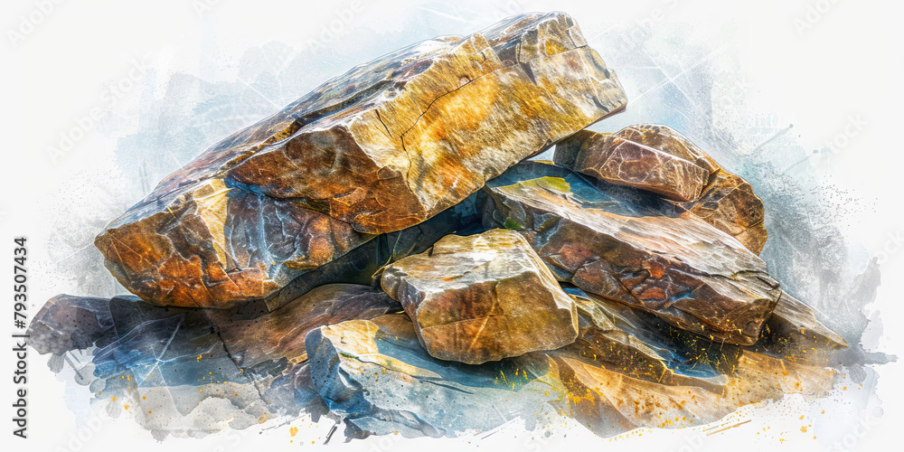 Spiritual Foundations: The Solid Rock and Building Blocks - Picture a ...