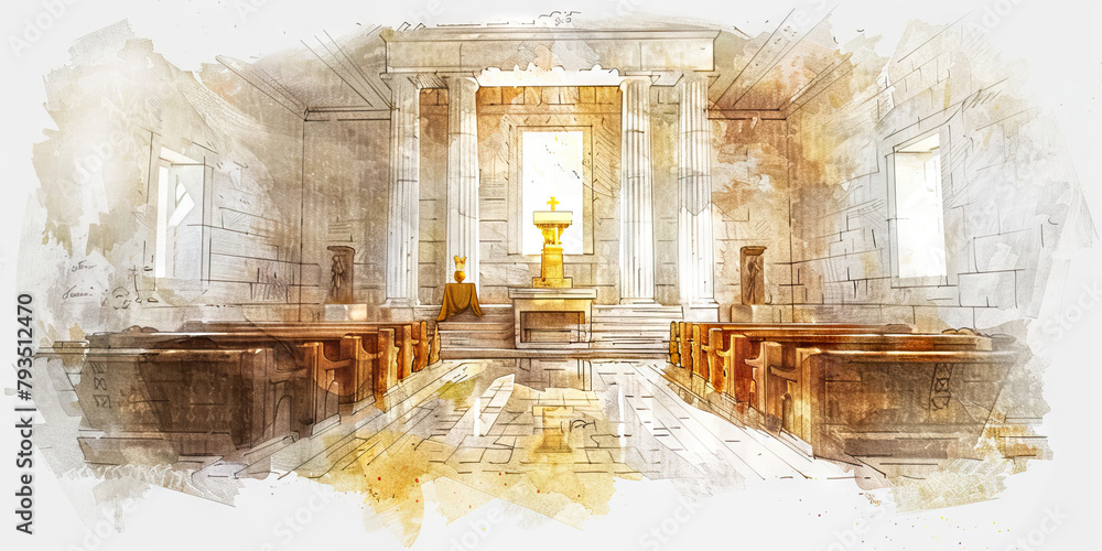 Reconstruction of Faith: The Rebuilt Temple and Restored Altar ...