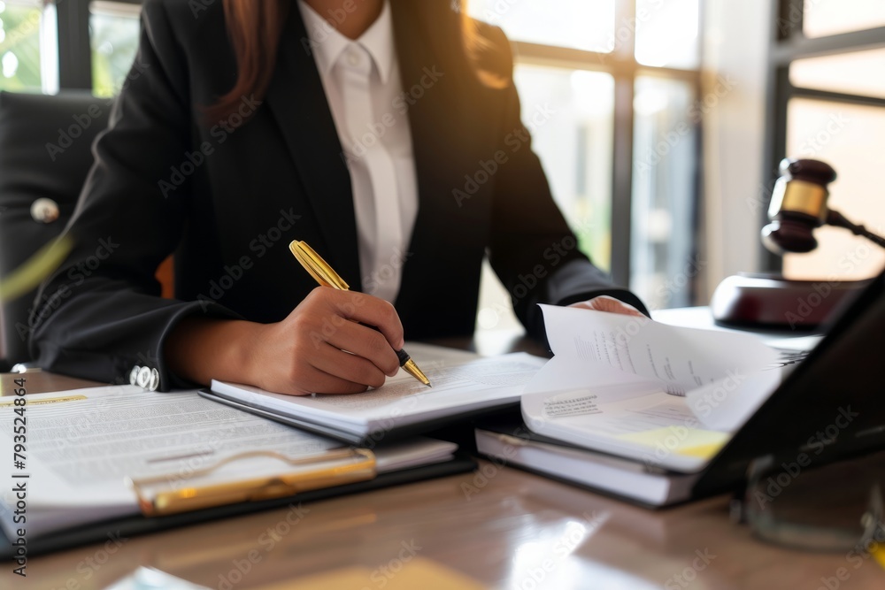 Professional Photography of a law firm's administrative staff managing ...