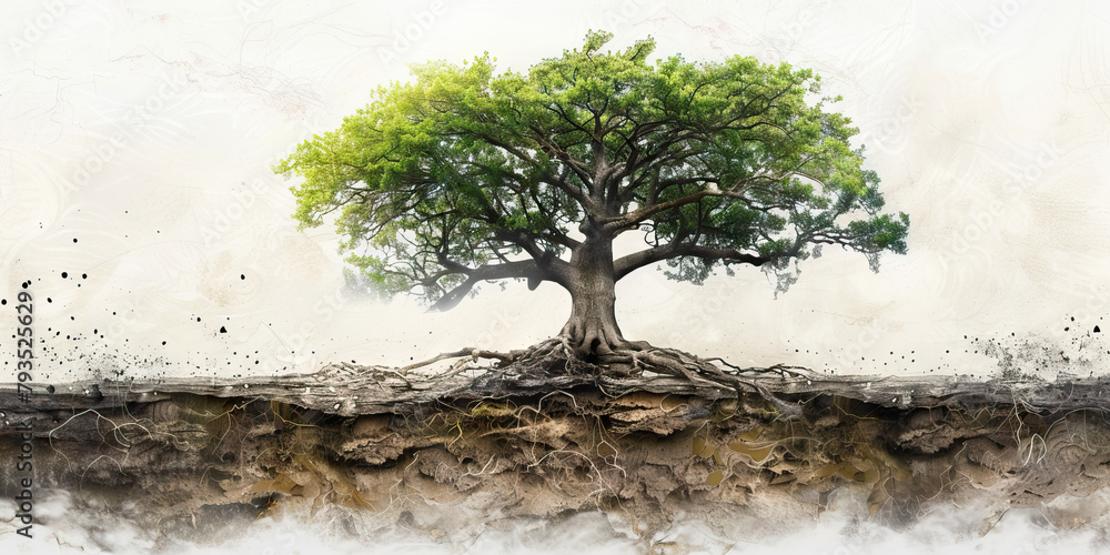 Spiritual Heritage: The Roots and Towering Tree - Visualize the roots ...