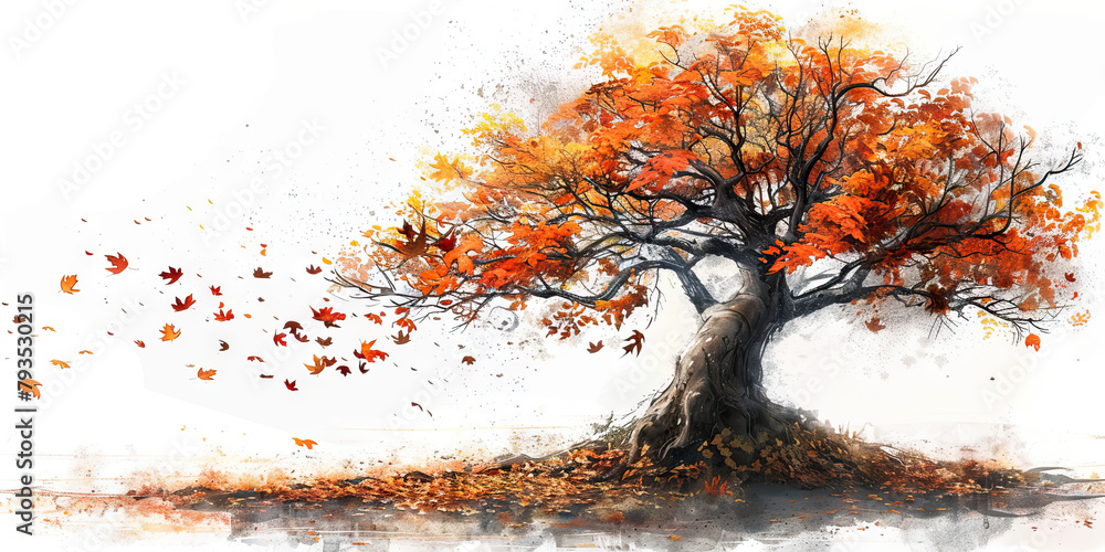 Spiritual Legacy: The Tree of Life and Fallen Leaves - Imagine a tree ...
