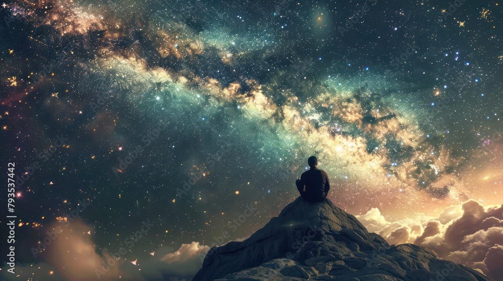 Surrender to the enchanting allure of the cosmos with captivating ...