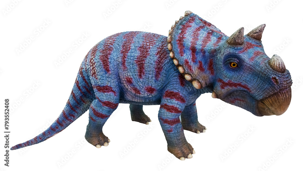 Pentaceratops (Five horned face) is a genus of herbivorous ceratopsid ...