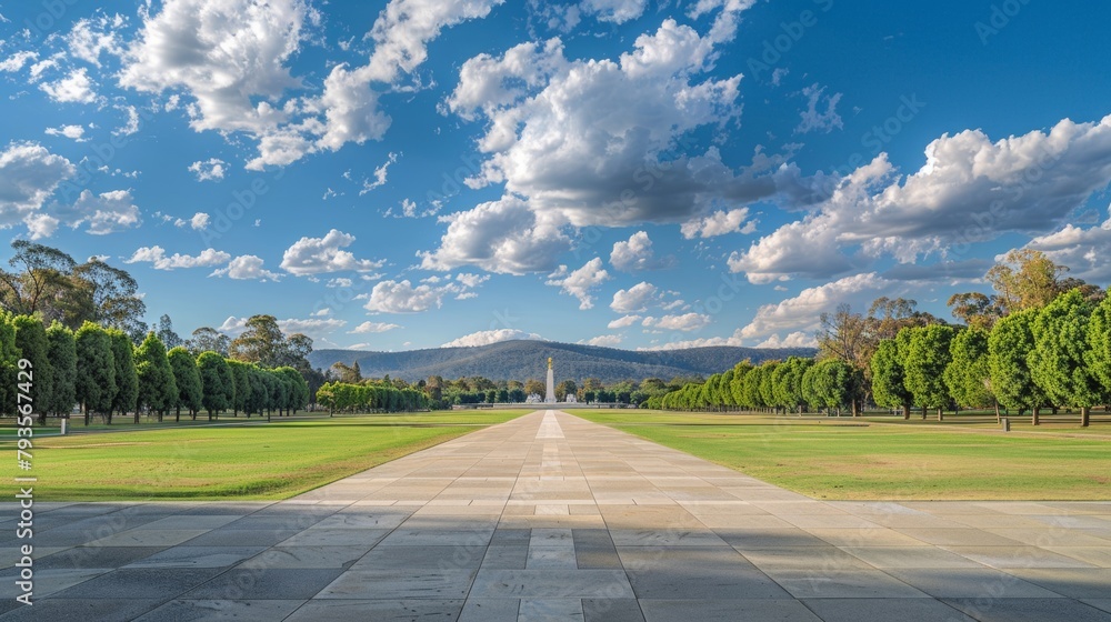 Quiet Anzac Day Morning at Australian War Memorial in Canberra: A ...