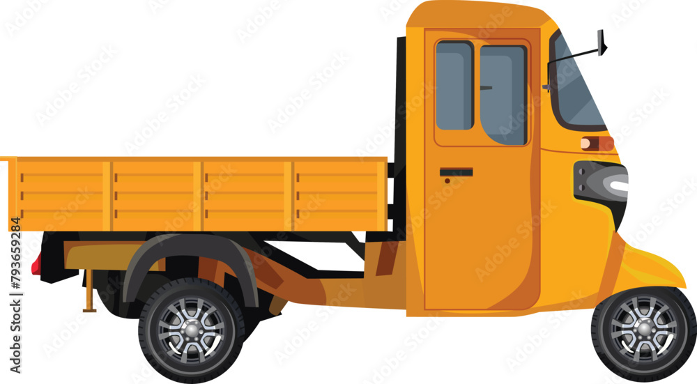 tricycle vector template design , White background Stock Vector | Adobe ...