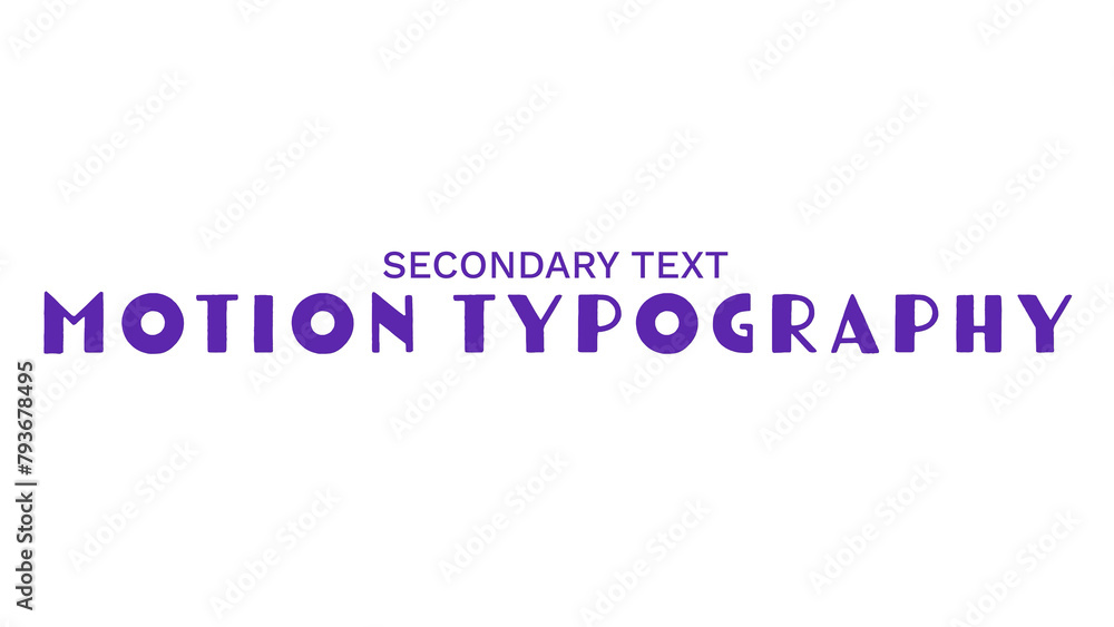 Flexible Titles Framework | Animated Titles with Control Panels Stock ...