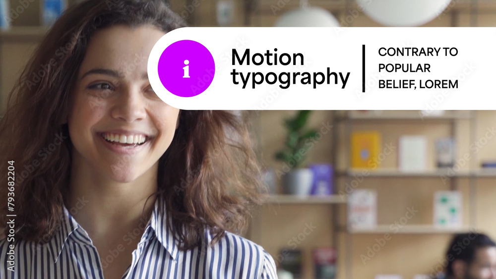 All-Purpose Text Overlays | Animated Titles with Control Panels Stock ...