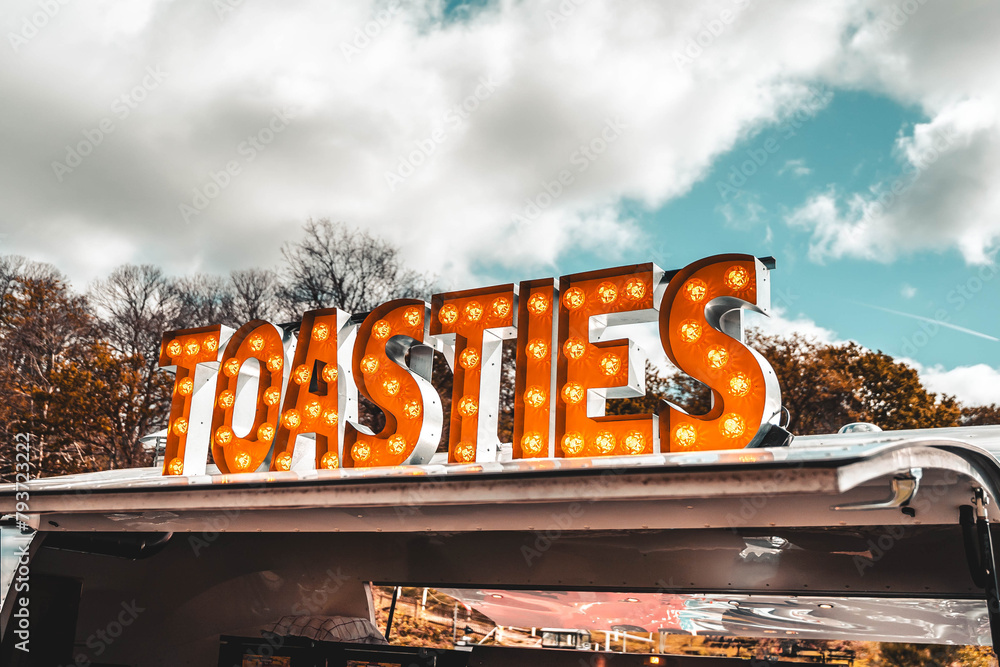 Poster Food truck marquee sign – Wall Art | UkPosters