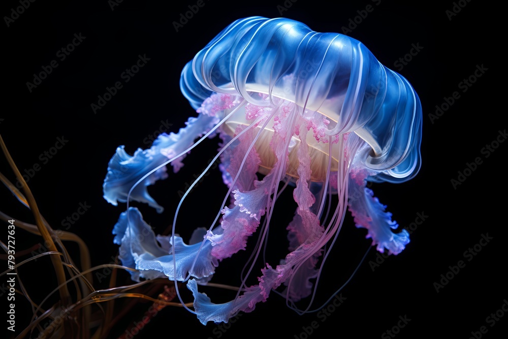 Bioluminescent Jellyfish Luminescence: Captivating Marine Life Studies ...