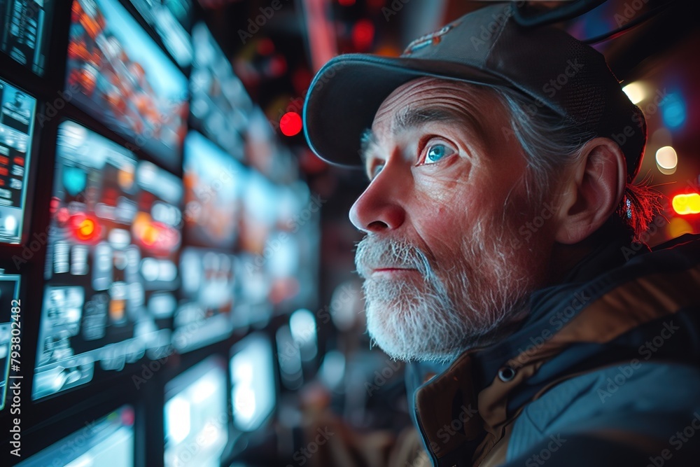 Truck Driver's Fleet Dispatch Center Scenes from a dispatch center ...