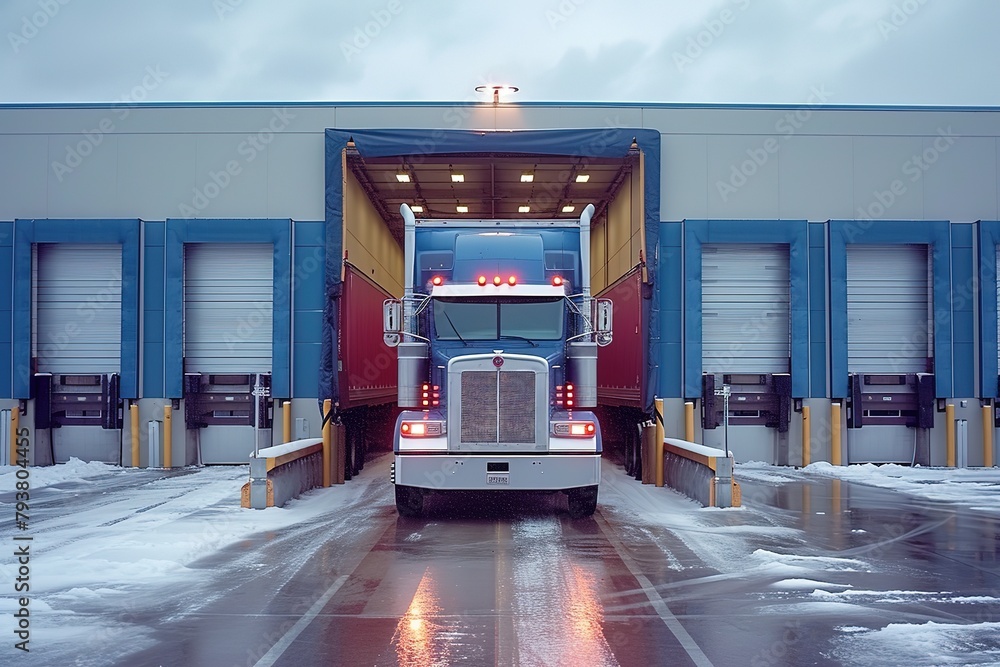 Truck Driver's Loading Dock Safety Training Scenes from training ...