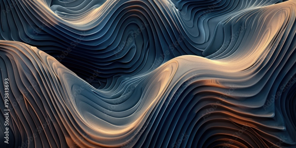 a high-quality stock image portraying an abstract background with wavy ...