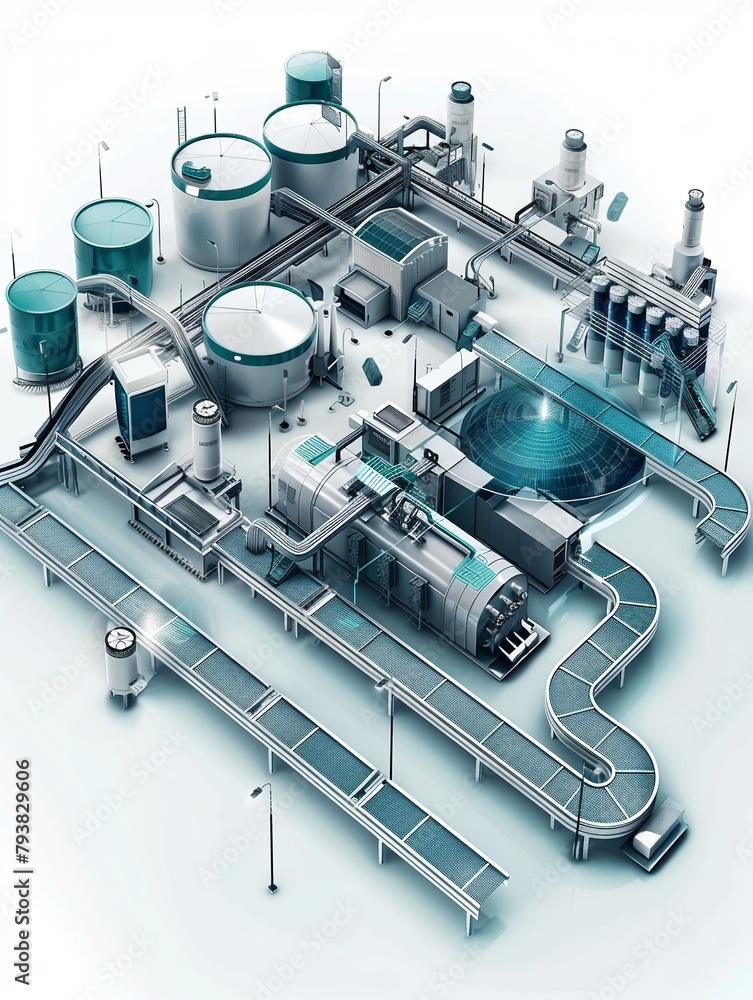 Illustrate a dynamic process cycle diagram highlighting the steps of a ...