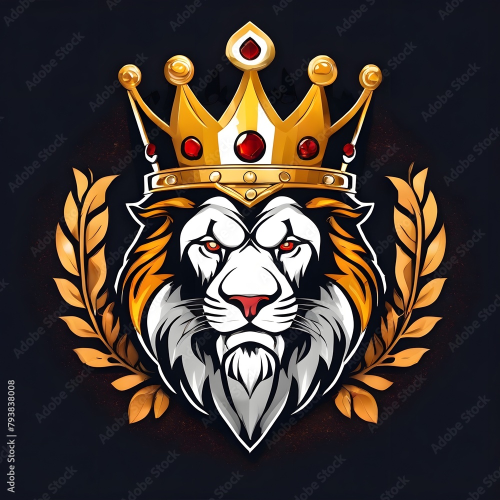 King Mascot Logo, King Logo, King Esport logo, King Logo Design, royal ...