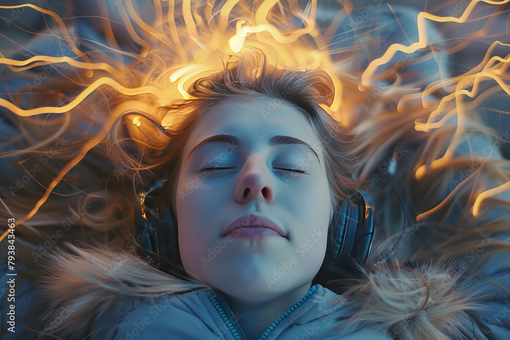 "Change in sleep scoring and psychological health; dream intensity ...