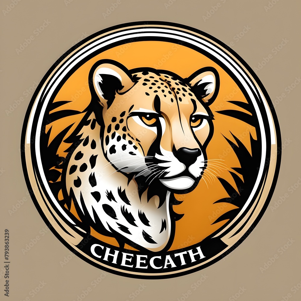 Cheetah Mascot Logo, Cheetah Esports logo, Tiger Logo Design, Leopard ...