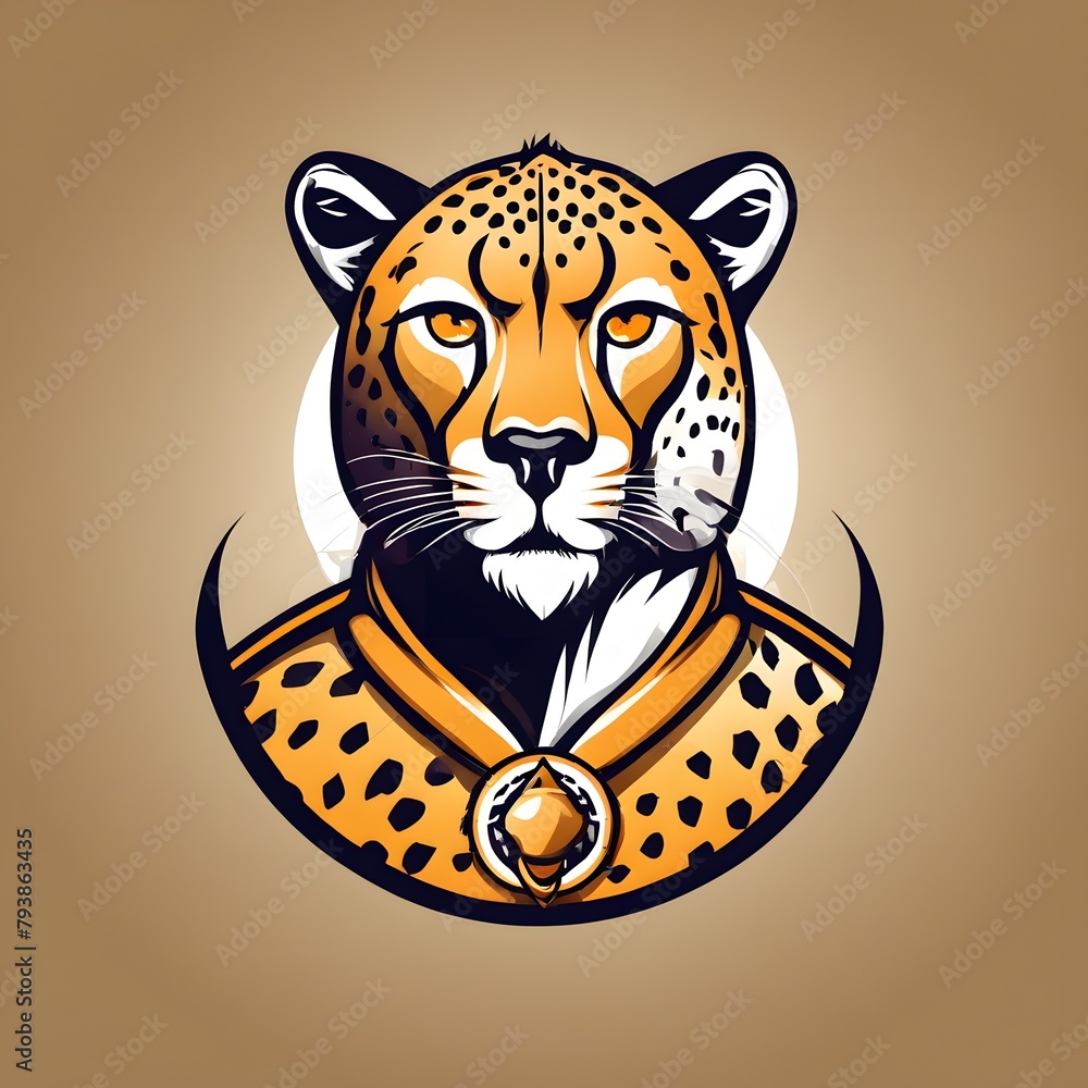 Cheetah Mascot Logo, Cheetah Esports logo, Tiger Logo Design, Leopard ...