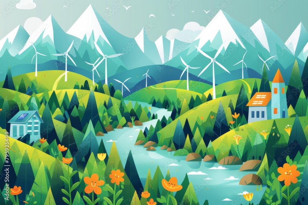 Green Energy Renewable Resources,energy types that are generated from ...