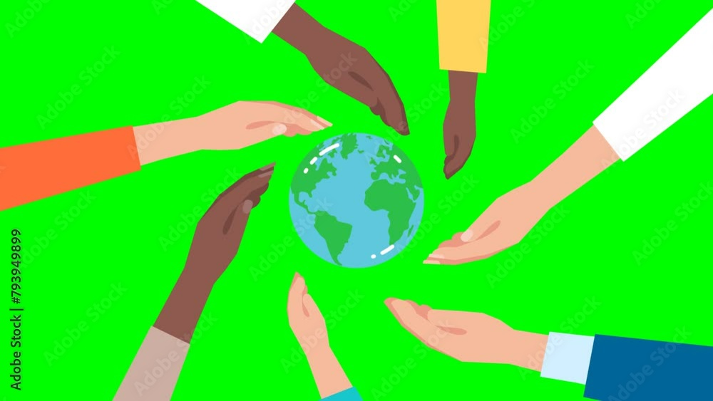 Save the planet, energy. Earth day. Hands holding globe. Earth Day for ...