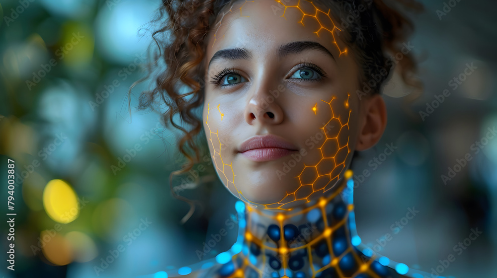 Enigmatic Female Figure Unveils The Intricate Relationship Between Thyroid Hormones And