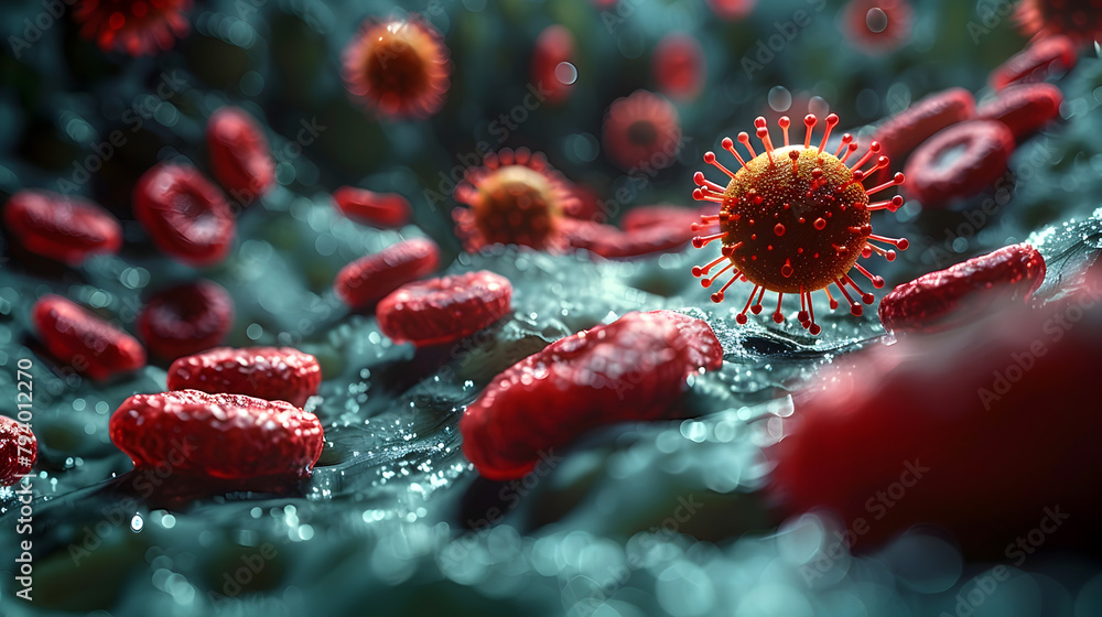 Microscopic Depiction of Malaria Parasite Lifecycle and Impact on Human ...