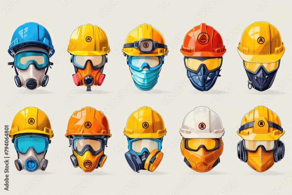 Visual guide for the correct use of personal protective equipment (PPE ...