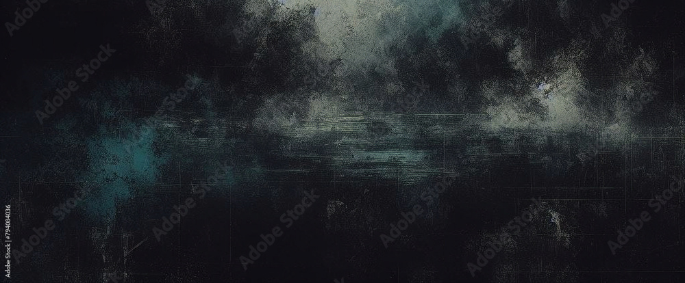 Glitter mist. Paint water splash. Magic spell. Blue silver gray color ...