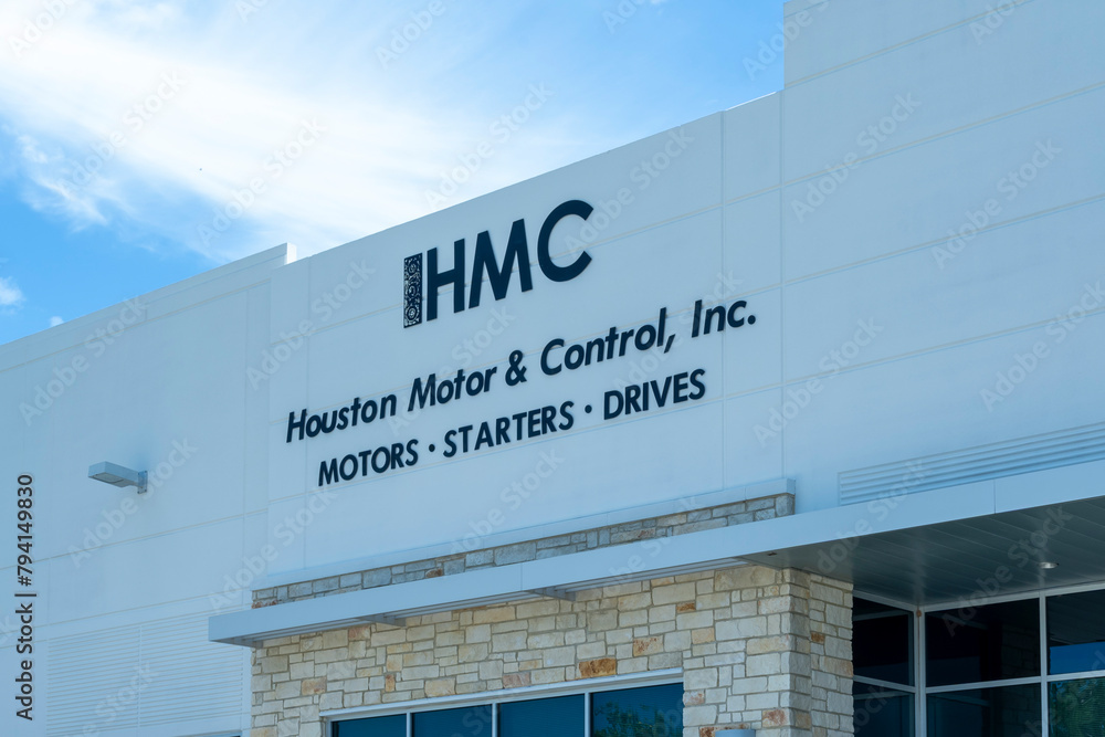 Houston, Texas, USA - April 13, 2024: HMC (Houston Motor and Control ...