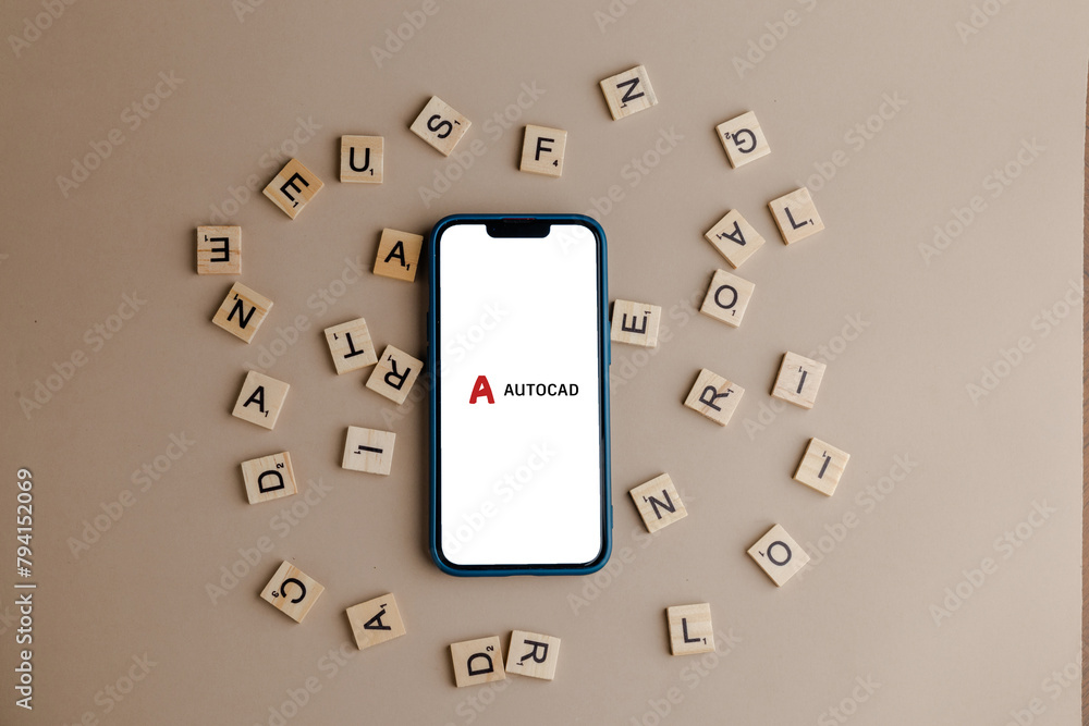 AutoCAD, a commercial computer-aided design (CAD) and drafting software ...