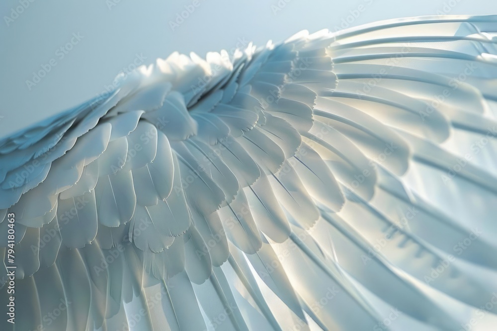 Bird's wing structure compared to airplane wings, biomimicry in ...