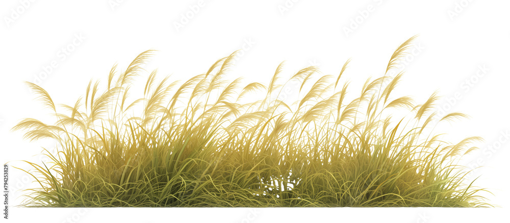 Growth of buffalo grass, a native prairie grass, known for its drought ...