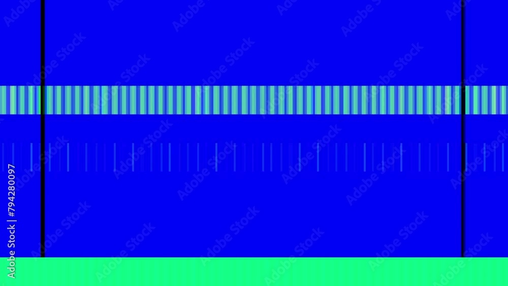 Glitch on the screen of TV bars and error broadcasting or problems with ...