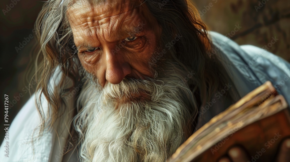 Book of enoch Jesus christ portrait ultra realistic photography ...