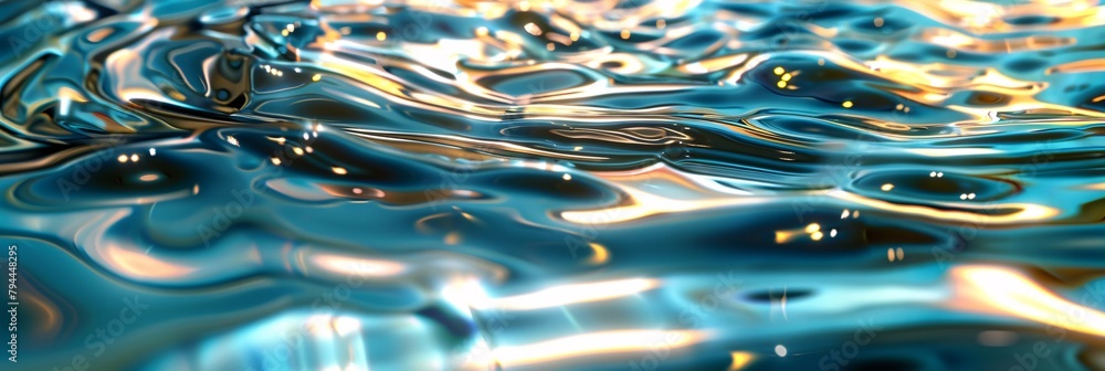 Immerse yourself in a world of abstract water textures, where rippling ...