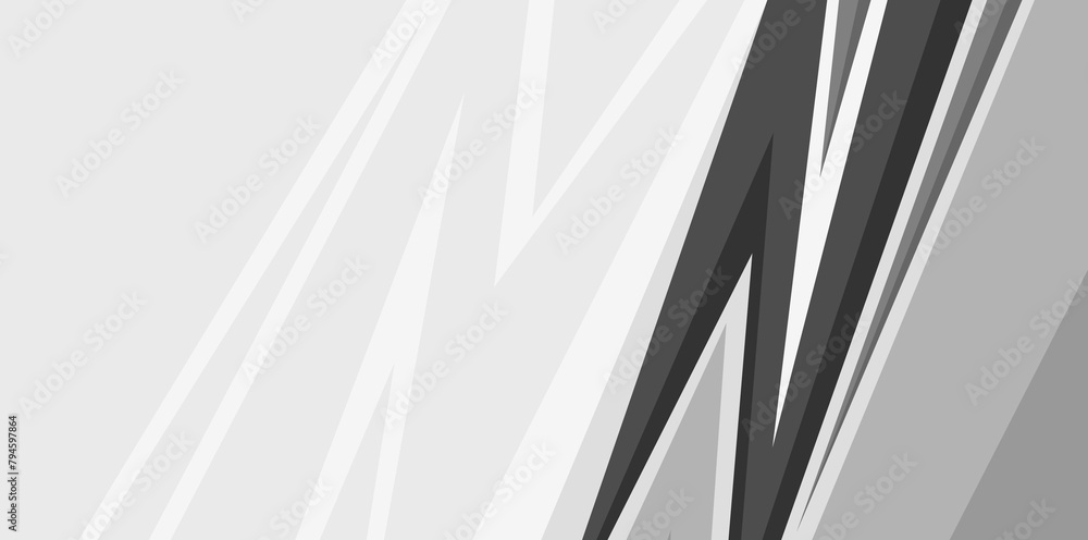 abstract black and white background sport theme for car warp design ...