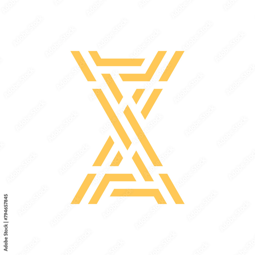 Monogram X. Design vector X logo. Monogram initial letter mark X logo ...