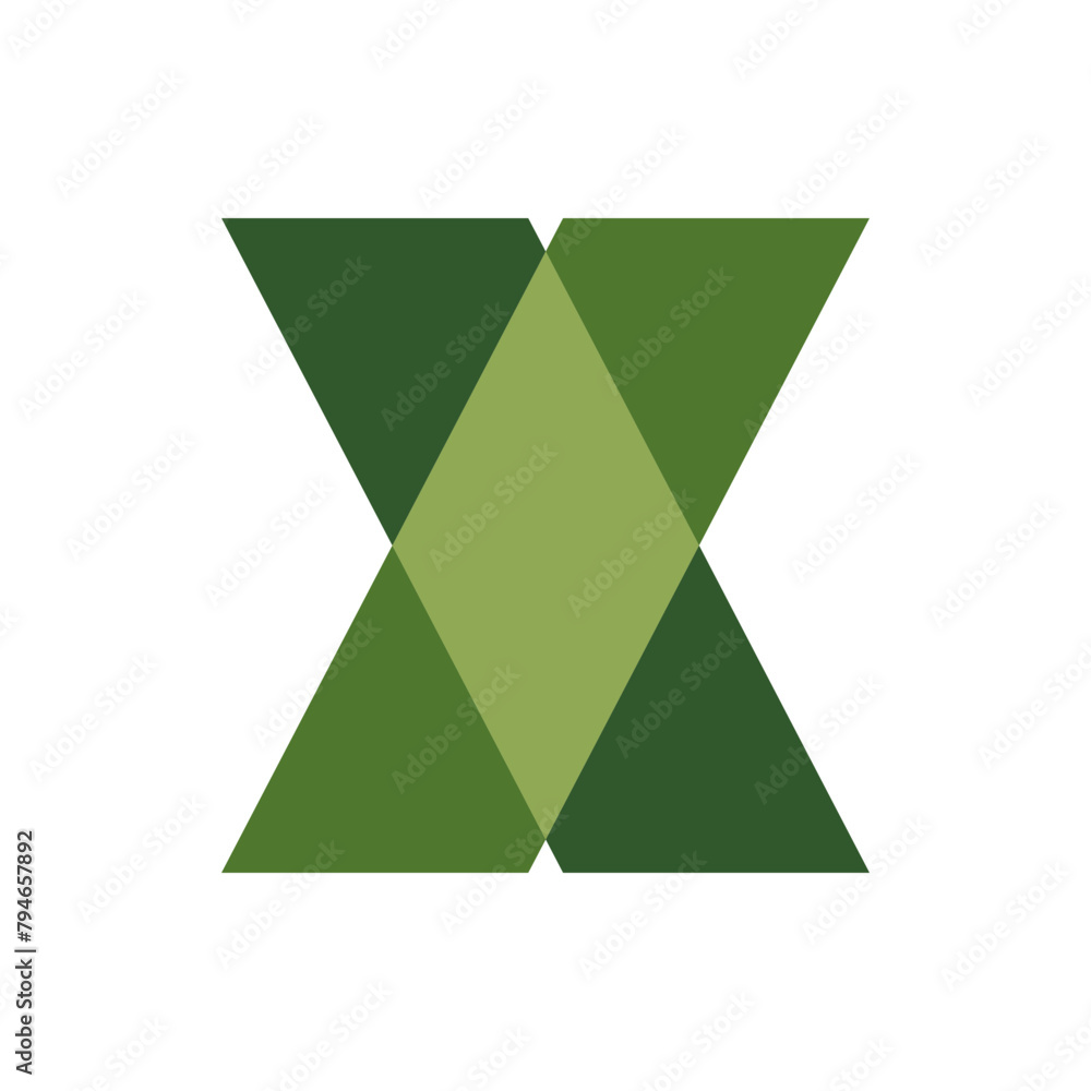 Monogram X. Design vector X logo. Monogram initial letter mark X logo ...