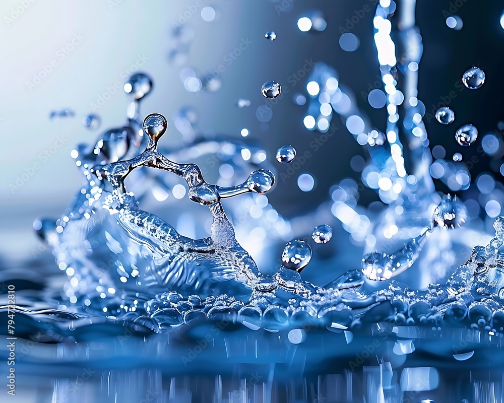 Generative AI : Surface stratification determines the interfacial water ...