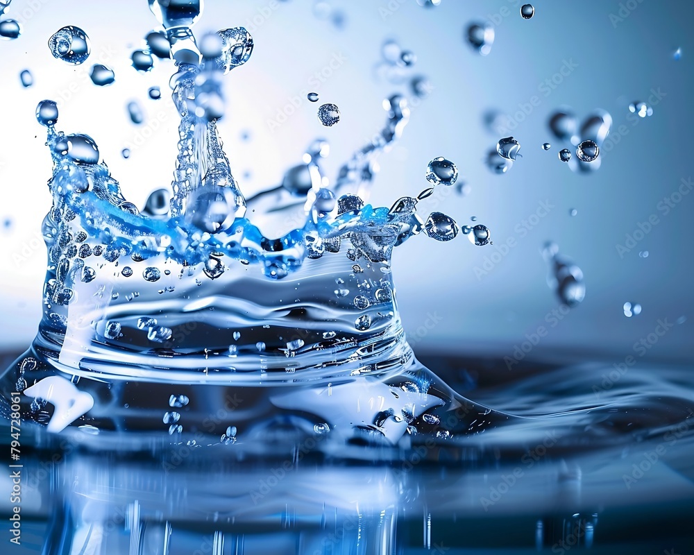 Generative AI : Surface stratification determines the interfacial water ...