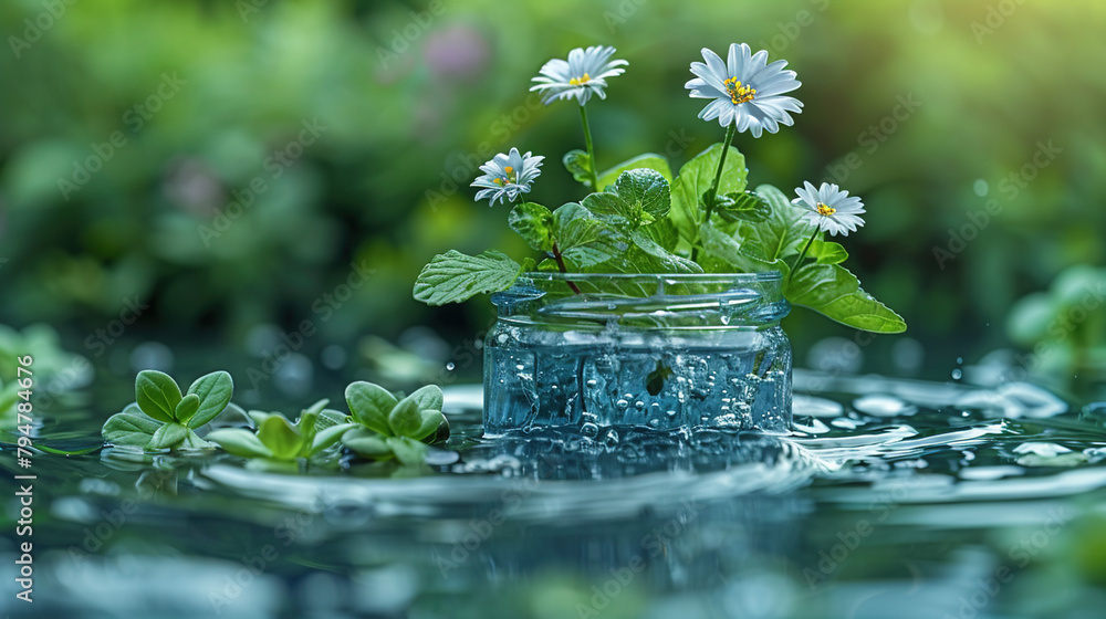 Water Conservation: Design a visual representation of water ...