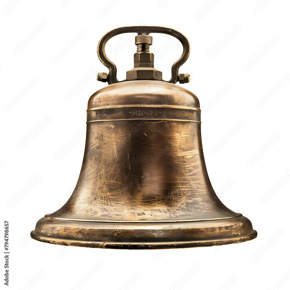 Minimalist classic bell, for notification related themes Stock Photo ...
