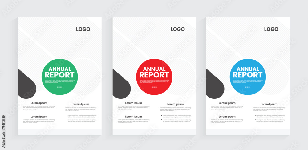 design template brochure cover design. a4 annual report book cover ...