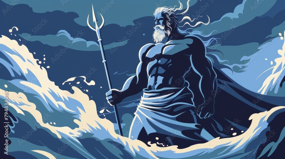 Poseidon is one of the Twelve Olympians in ancient Greek religion and ...
